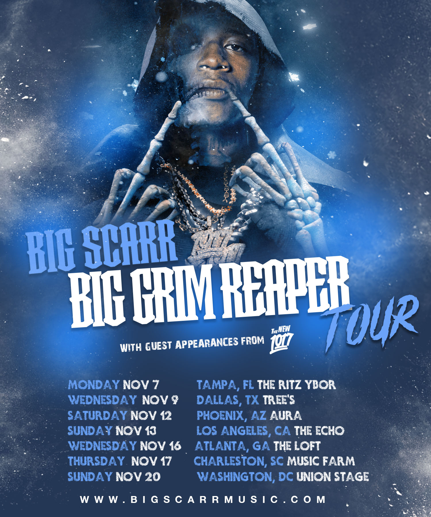 The Official Website of The New 1017 Records recording artist Big Scarr